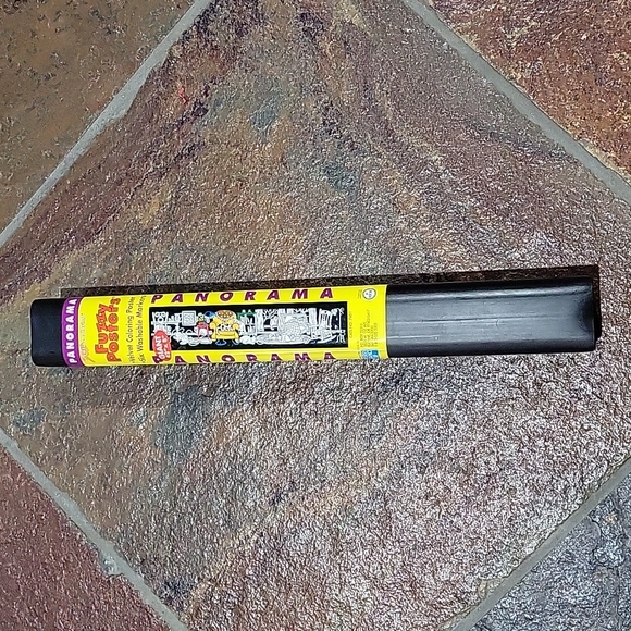 Western Graphics Corp | Toys | Vintage Fuzzy Poster Panorama 74 Western ...